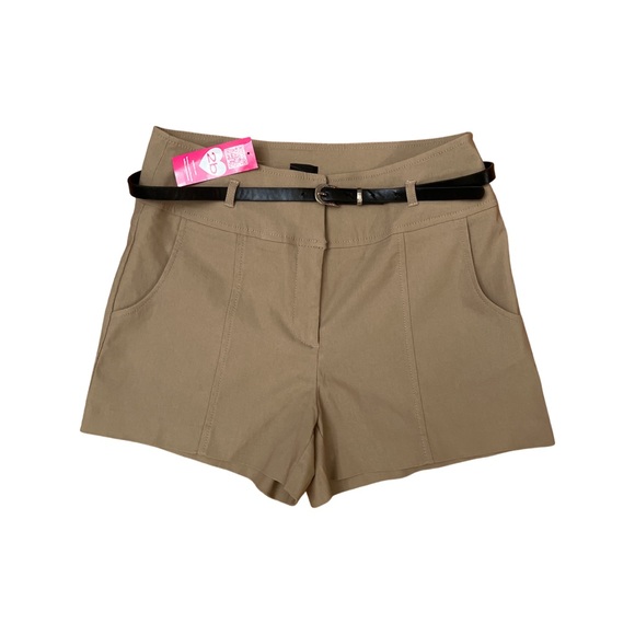 2B Bebe | Shorts | Nwt Belted High Waist Short | Poshmark